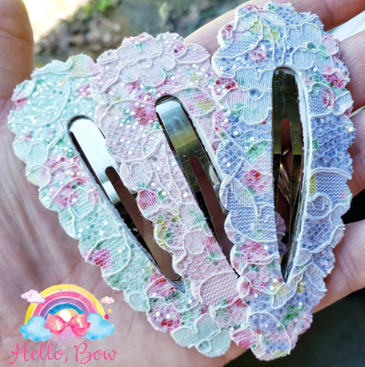 XXL Scalloped Snap Clip Plastic Template - Trace and Cut – Oliver and May