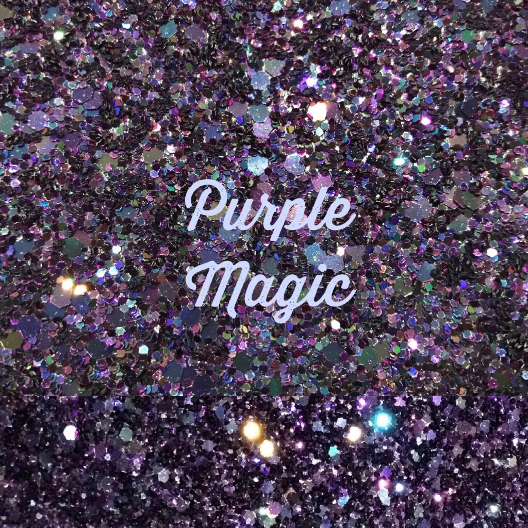 Purple Magic Chunky Glitter Fabric – Oliver and May