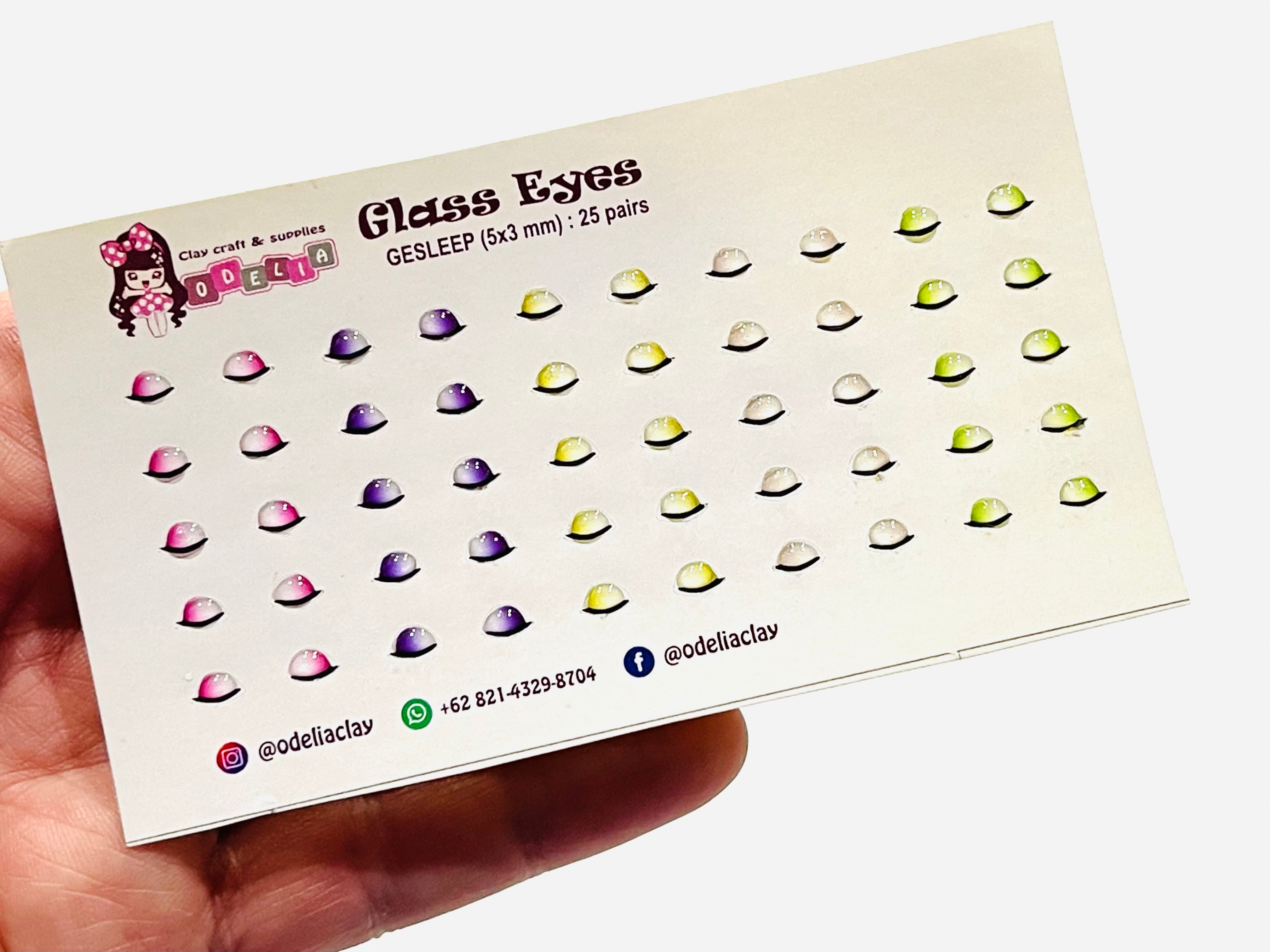 Closed Eye Stickers - Large – Oliver and May